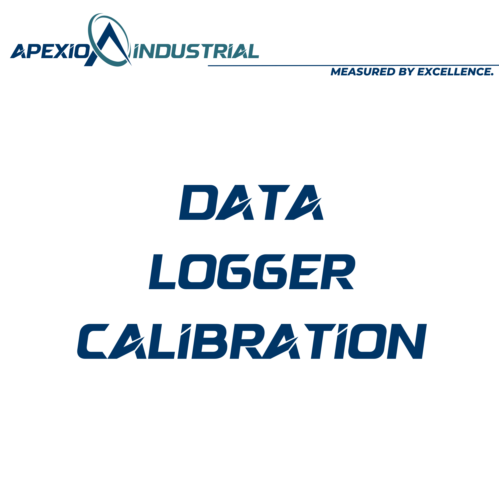 Data Logger Calibration Apexio Industrial